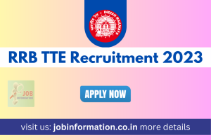RRB TTE Recruitment 2023 Notification For Various Posts, Exam Date ...