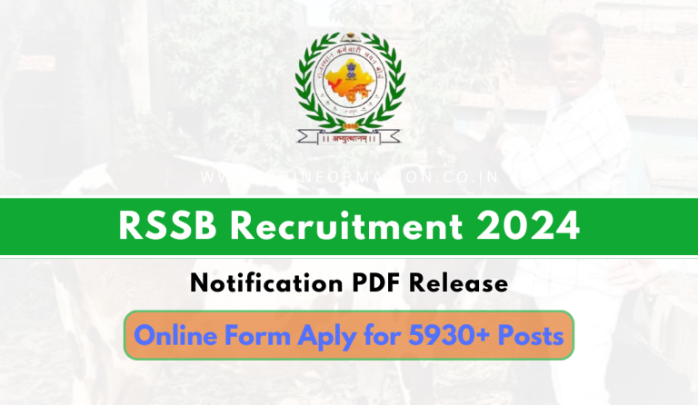 RSSB Recruitment 2024 Out: Online Form For Animal Attendant ...