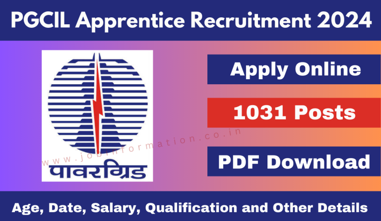 PGCIL Apprentice Recruitment 2024 Out: Online Application Form For 1031 ...